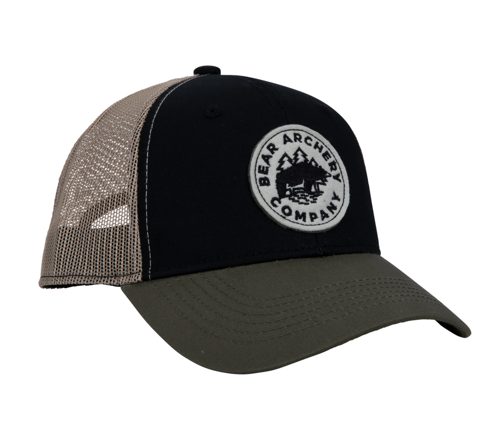 Bear Archery Green Traditional Logo Hat